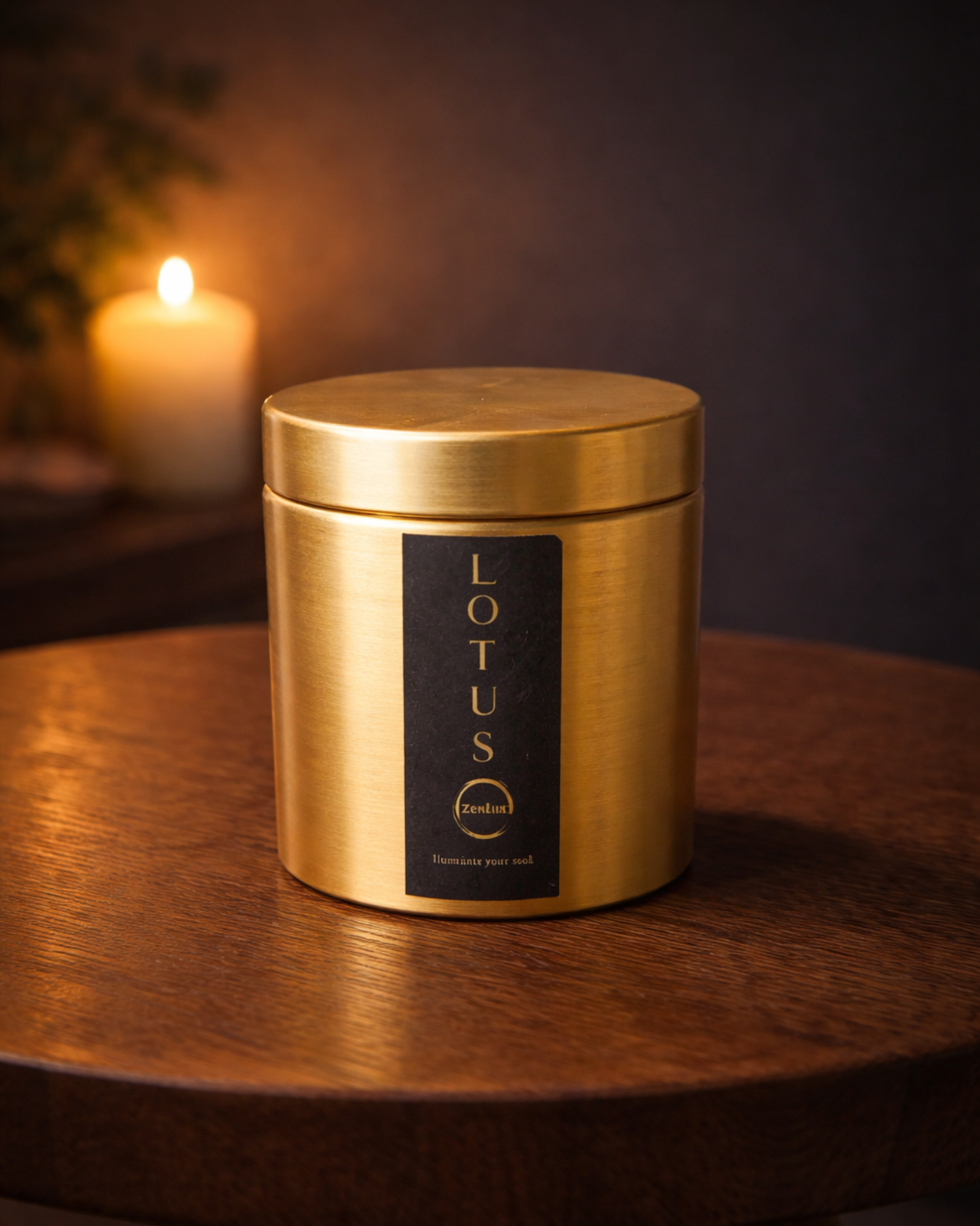 LOTUS / ENLIGHTENMENT Sacred Reset- Aromatherapy Candle – ZENLUX