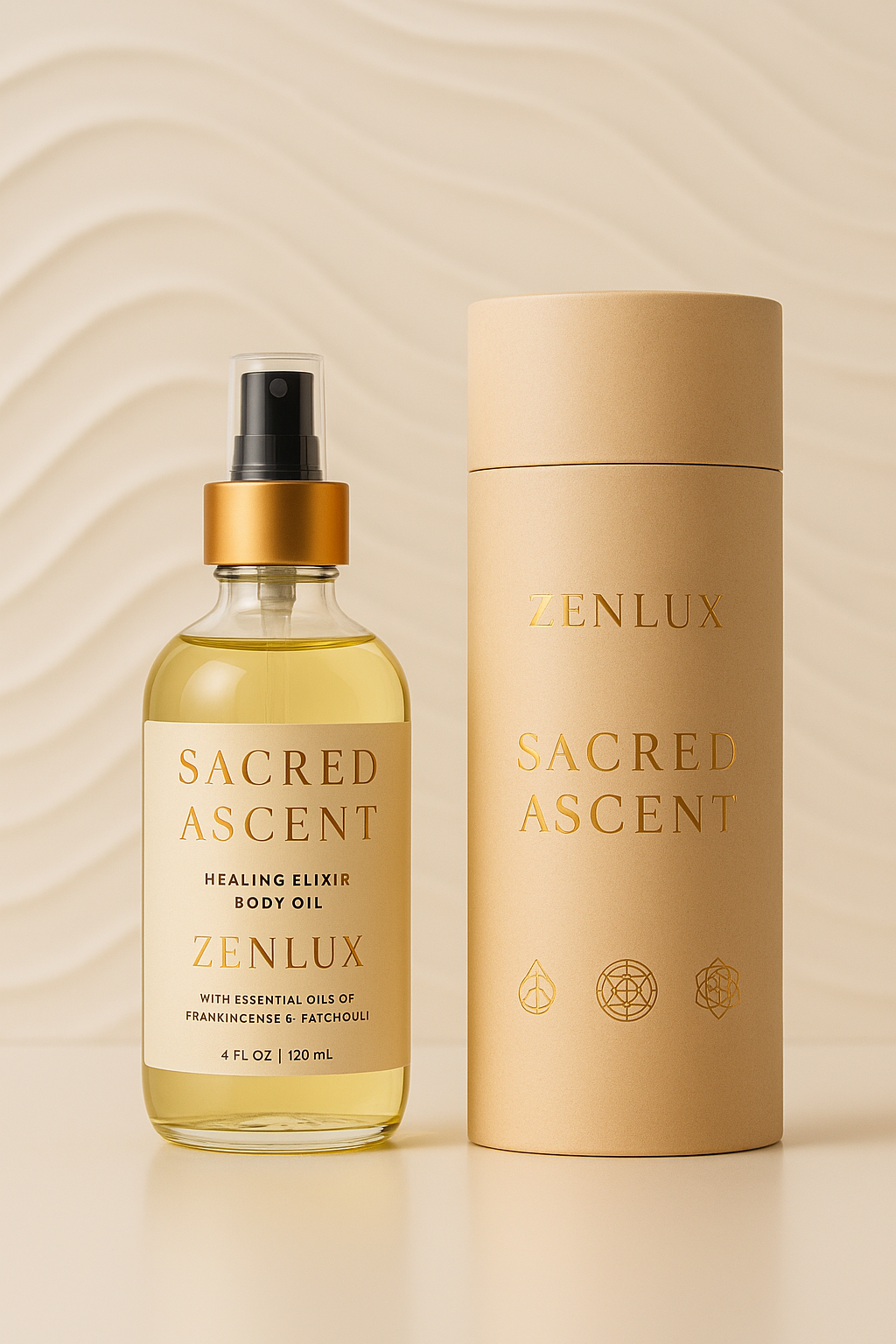 SACRED ASCENT (Aromatherapy Healing Body Oil) – ZENLUX