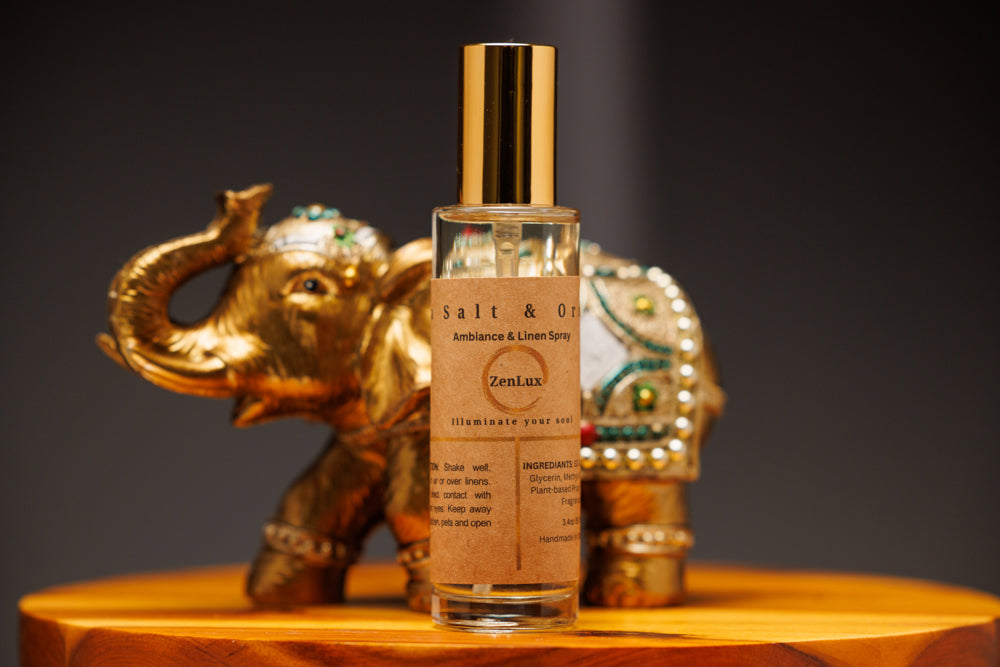 Sea Salt & Orchid — Aromatherapy Ambiance & Linen Spray – ZENLUX